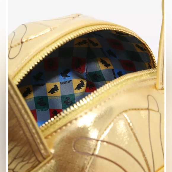 Loungefly | Bags | Loungefly Harry Potter Golden Snitch Figural ...